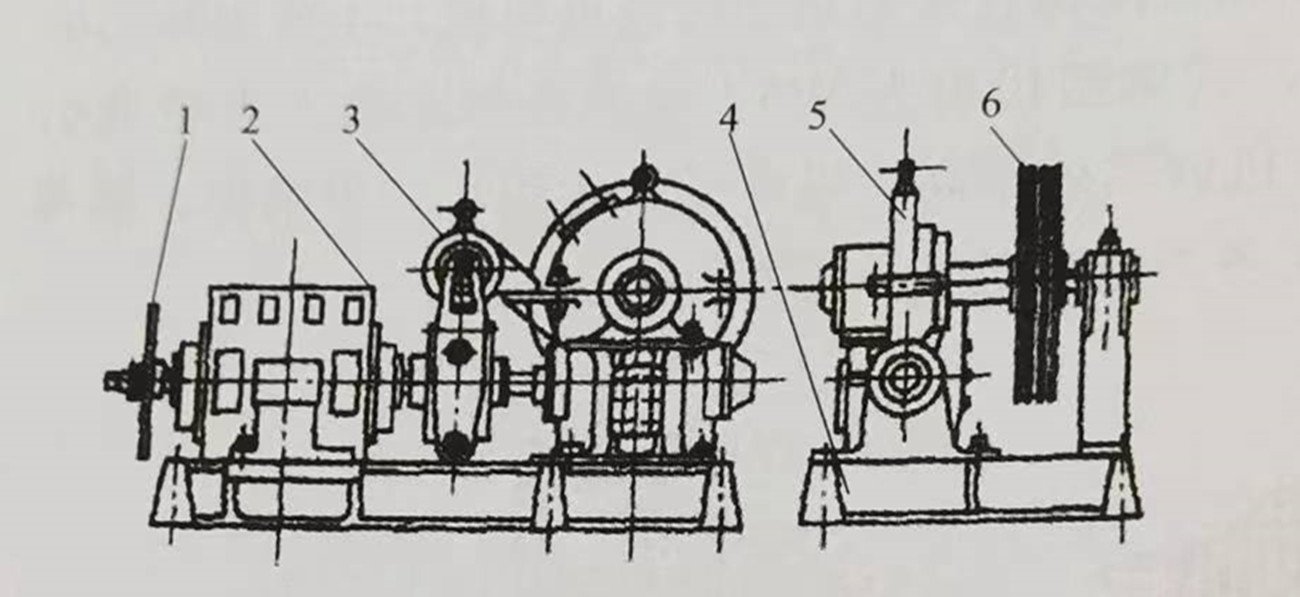 Elevator Traction Machine With Gear